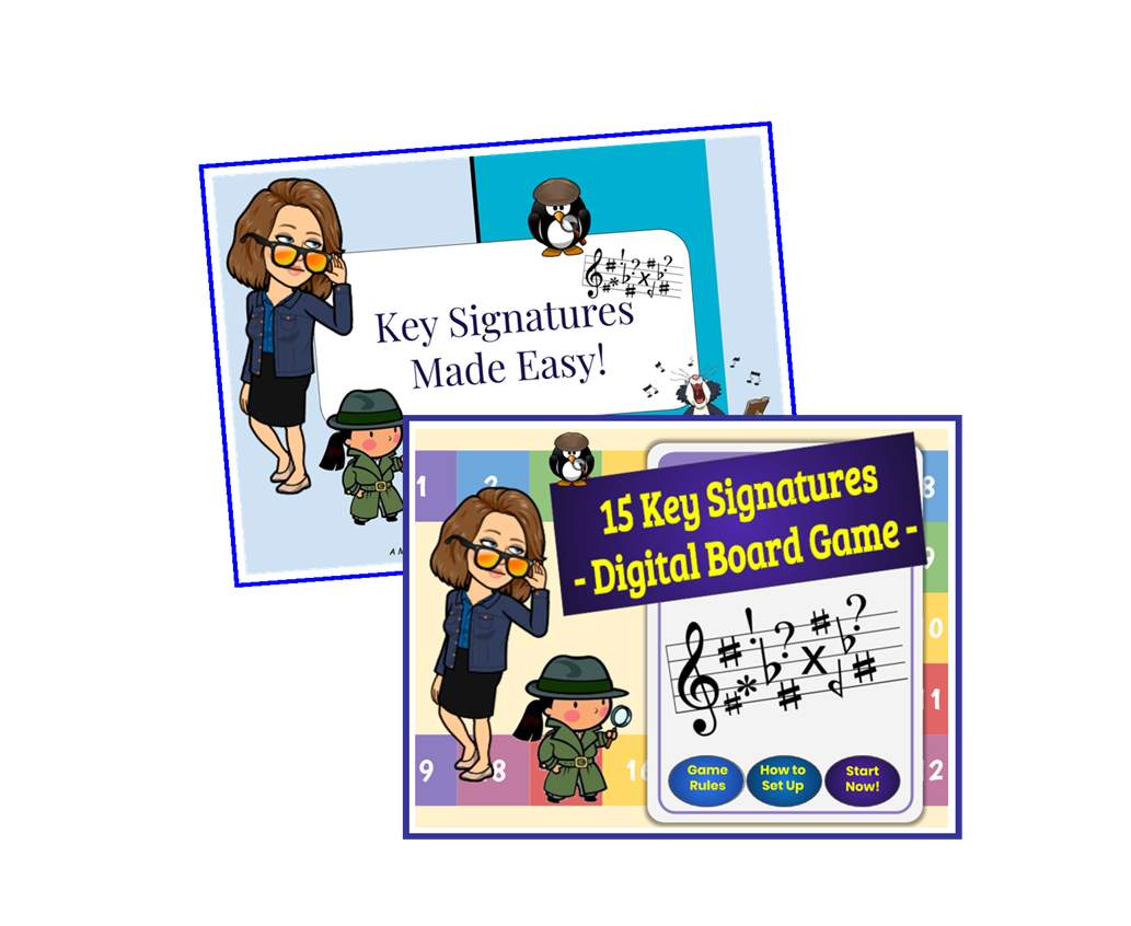 Key Signatures DUO set – Tutorial and Game