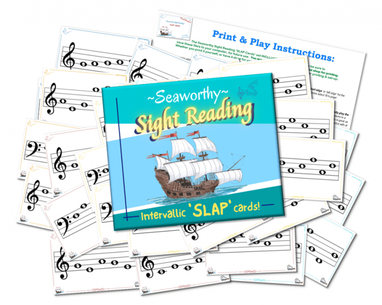 ‘Seaworthy Sight Reading’ Posters Creative Music Teaching Resources