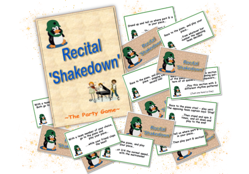 'Recital Shakedown!' | Piano Practice Game 88 Musical Keys