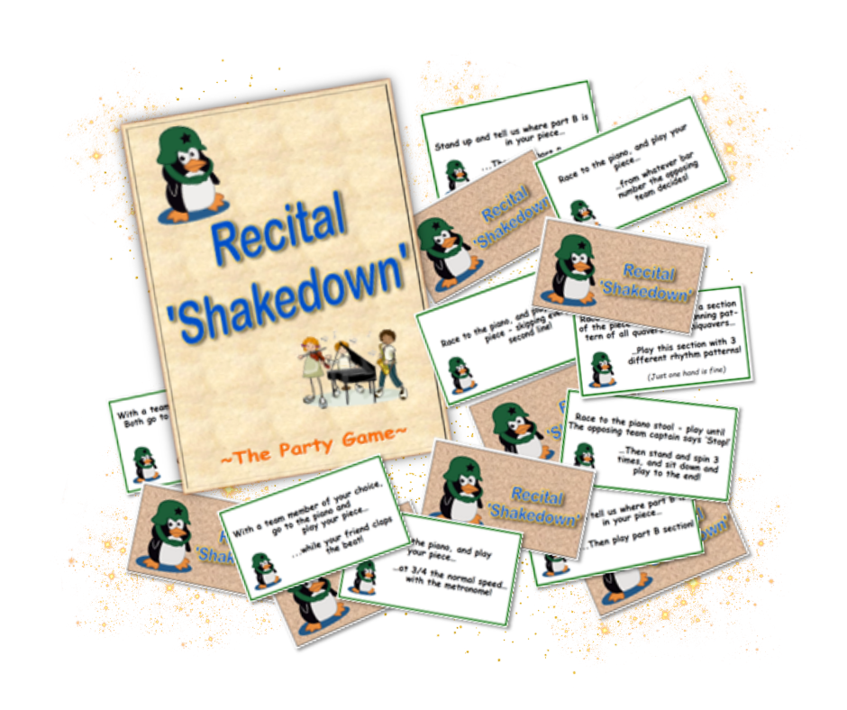 'Recital Shakedown!' | Piano Practice Game 88 Musical Keys