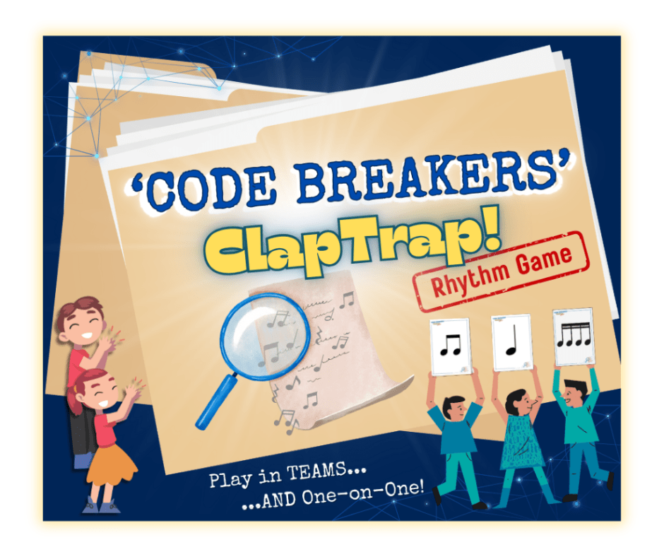 Epic Rhythm Teaching Resource: 'CODE Breakers ClapTrap'