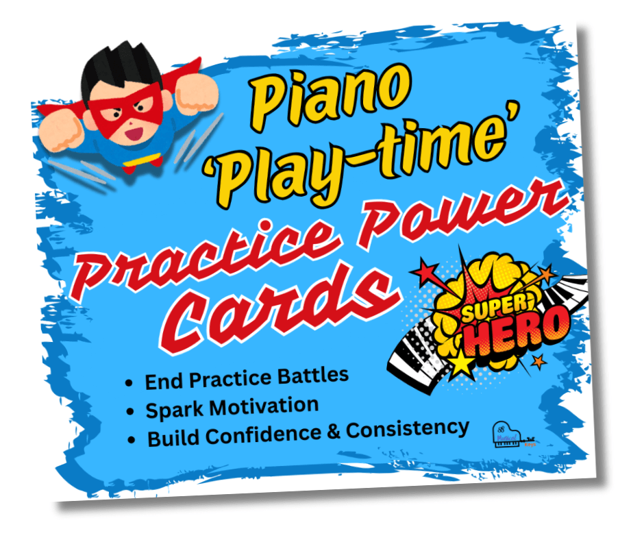 Dynamic Piano Practice Cards for POWERful mid-week Practice